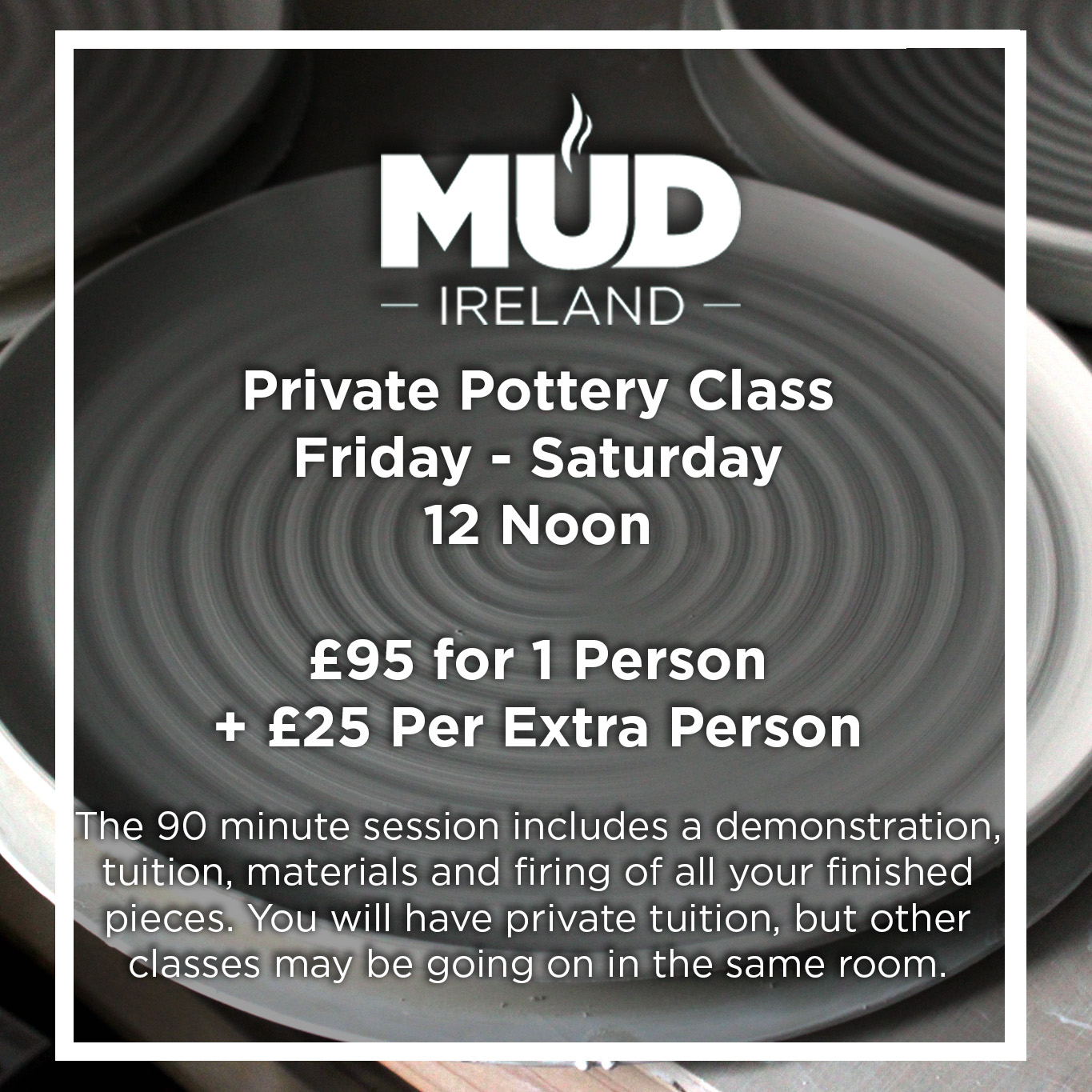 Private Pottery Class